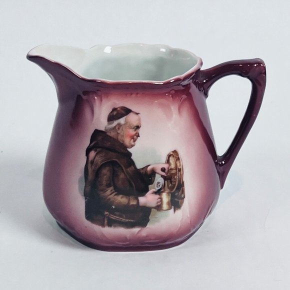Unbranded | Dining | German Monk Friar Brown Pitcher Whandle Germany ...